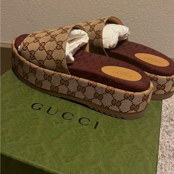 Gucci | Shoes | Gucci Platform Sandals | Poshmark